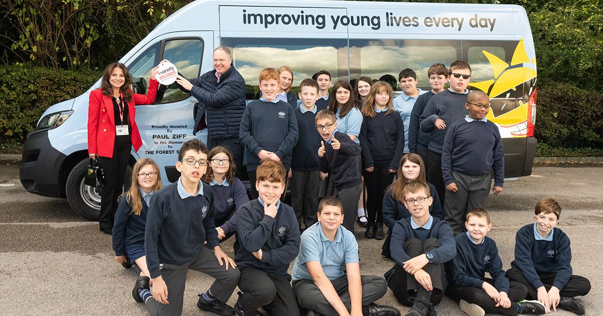 Yorkshire school receives Variety Sunshine Coach from late Paul Ziff ...