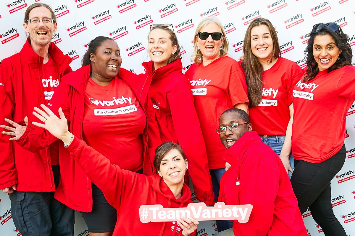 Our staff team - Variety, the Children's Charity