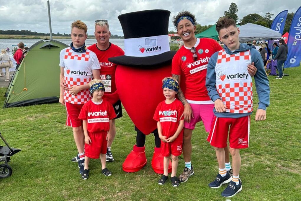 Team Variety Saves the Day at the Superhero Tri - Variety, the Children ...