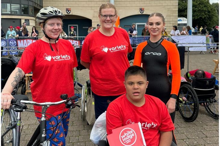 Team Variety Saves the Day at the Superhero Tri - Variety, the Children ...