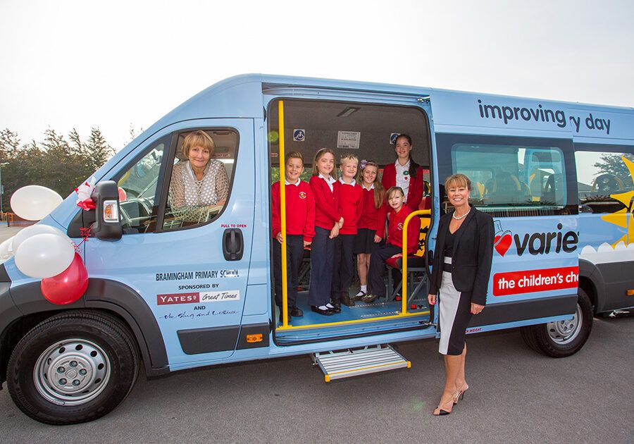 Sunshine Smiles as Bramingham School is Presented With a Variety ...