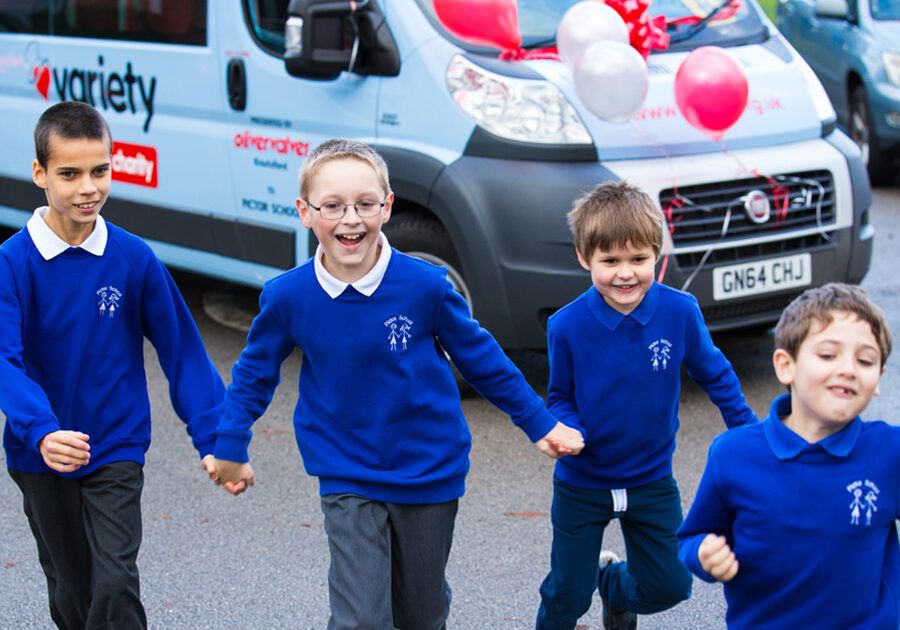 Oliver Valves Brings Joy to Pictor School - Variety, the Children's Charity