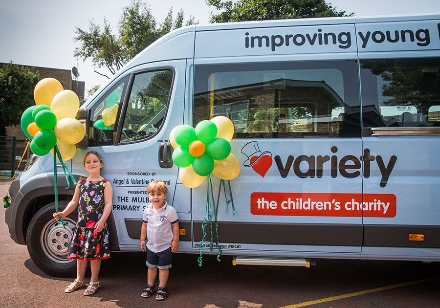 Variety Donates Sunshine Coach to The Mulberry Primary School - Variety ...