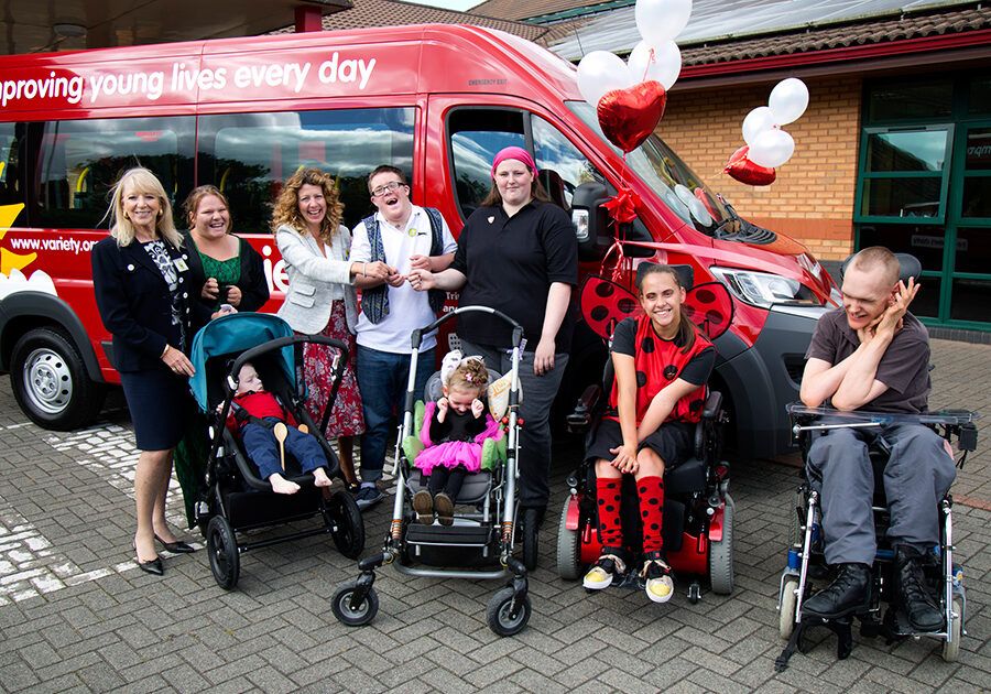 Variety Sunshine Coach Presented to Trinity Fields School in Wales ...